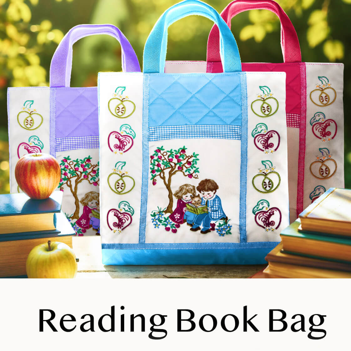 Reading Book Bag – Enchanting Designs