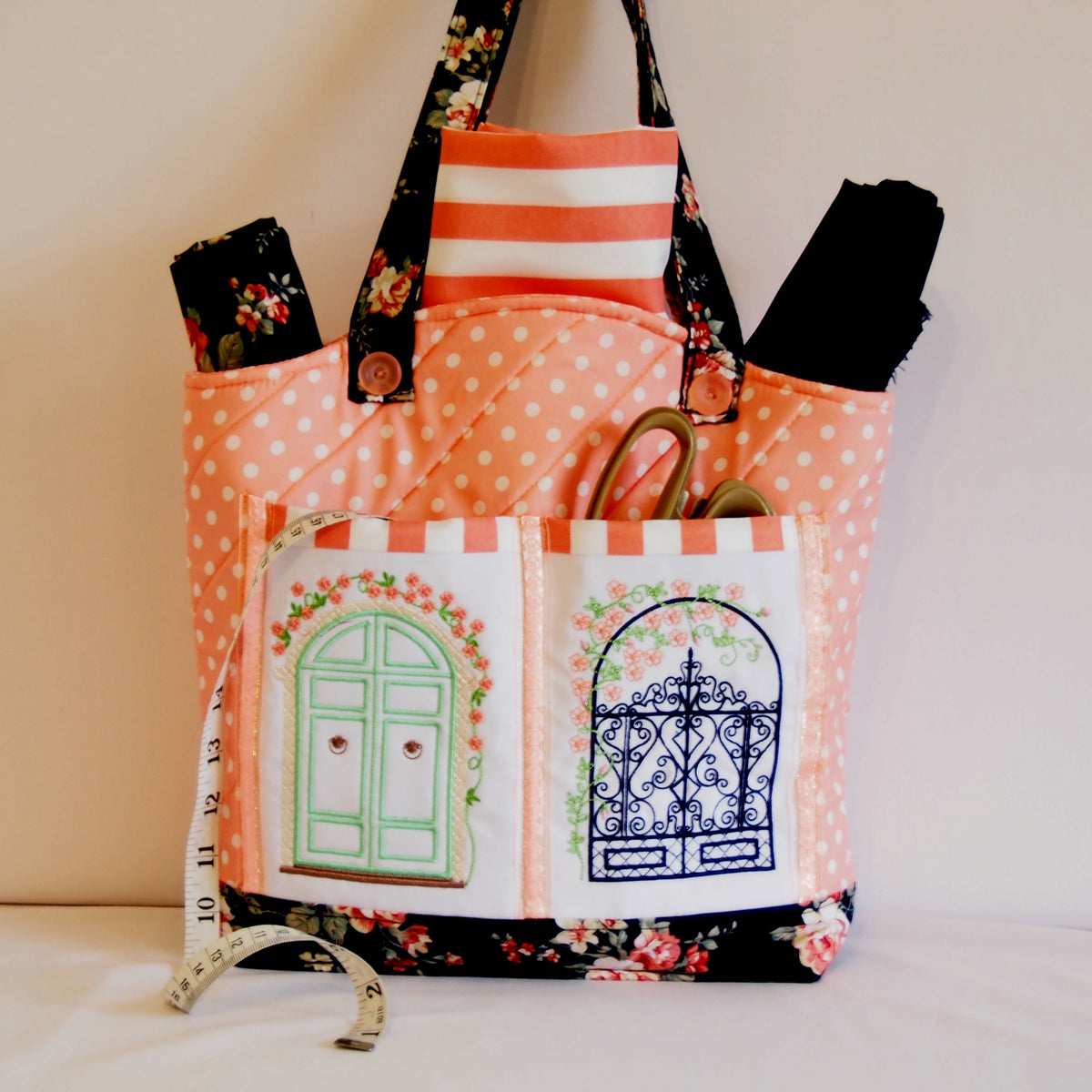 Decorative Gates Sewing Carryall – Enchanting Designs