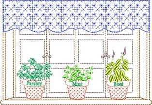 Vintage Country Windows Set – Enchanting Designs