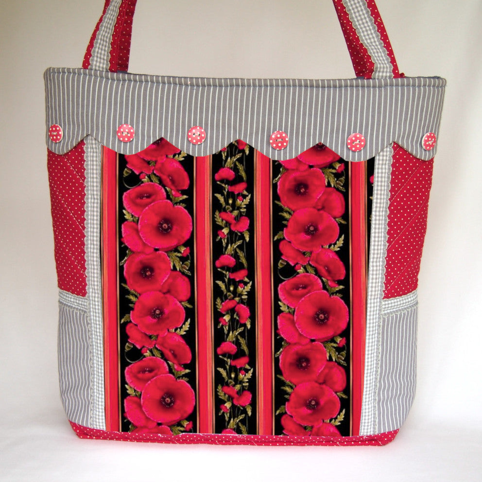Sewing Pattern Only - Bundle of Spring Floral and Poppy Handbags ...