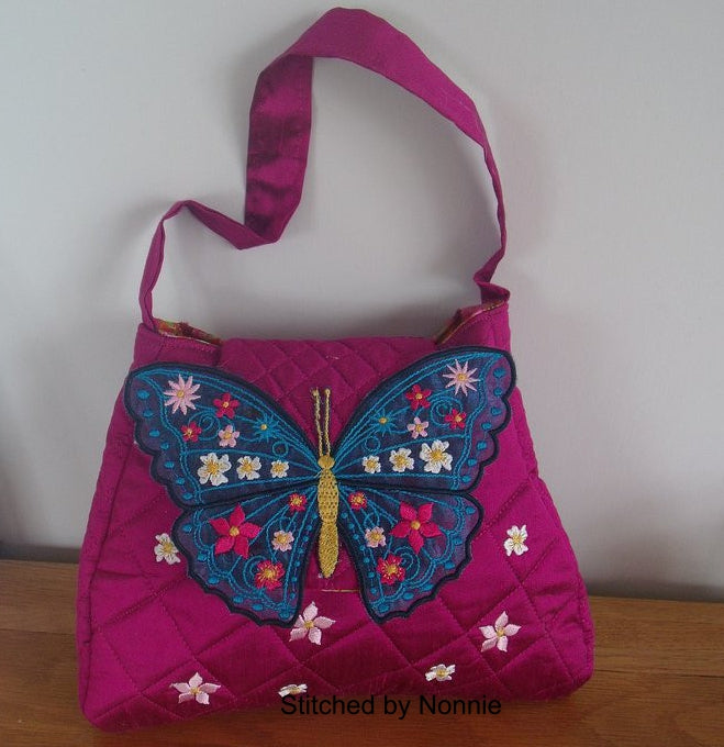 Floral Butterfly Purse – Enchanting Designs