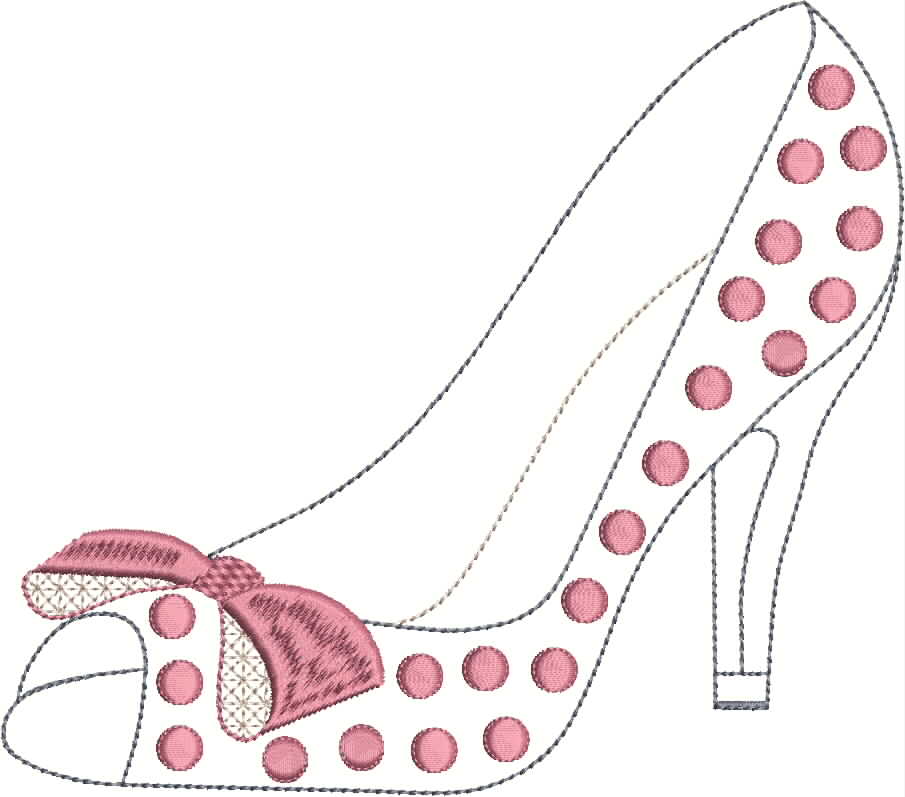 Ooh La La Shoe set 4 x 4 – Enchanting Designs